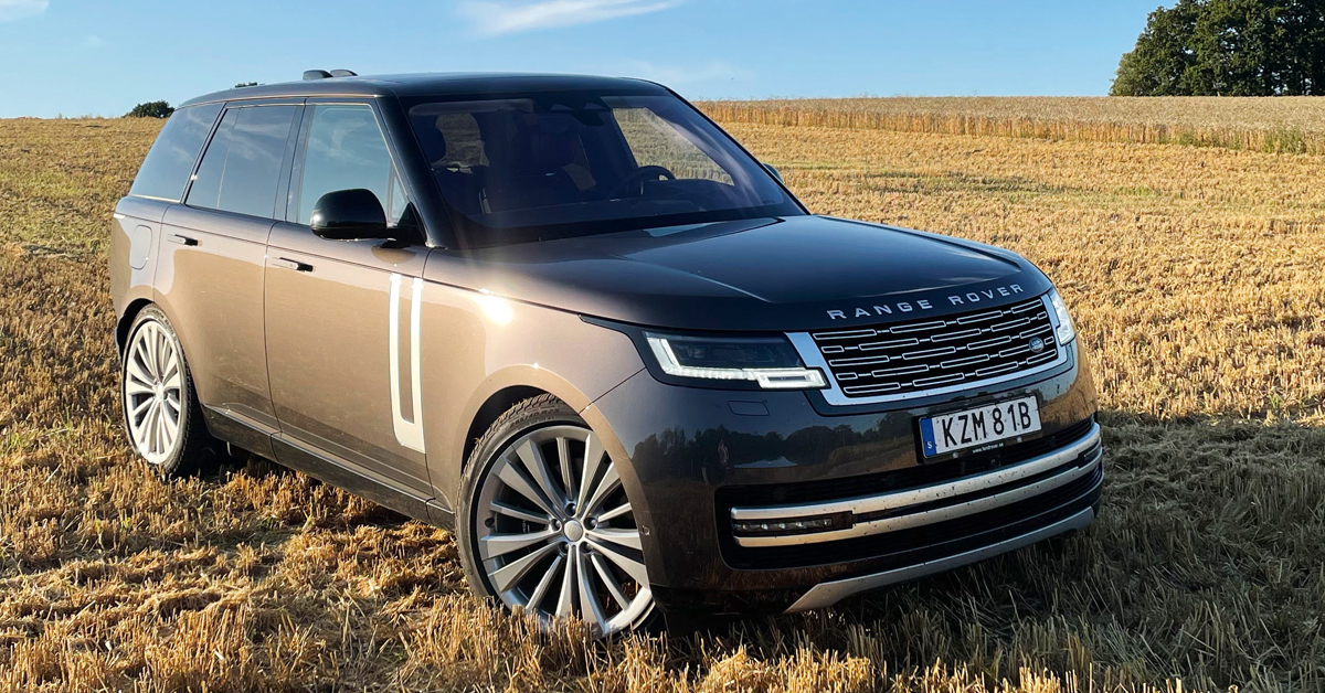 Tidningen Motor provkör Range Rover Autobiography - Riksförbundet M Sverige